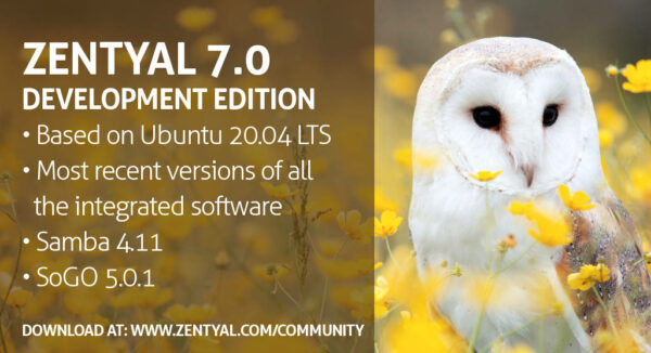 Zentyal Server 7.0 Development Now Available - Zentyal Linux Server
